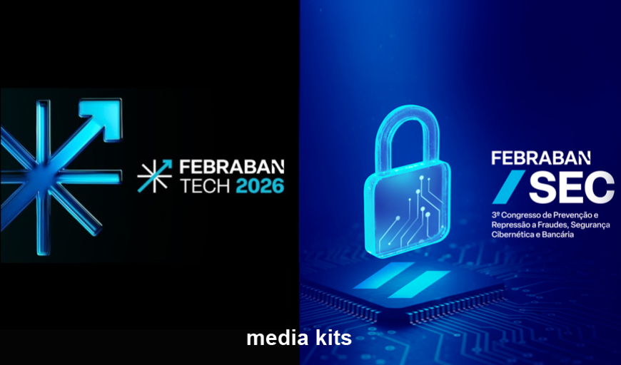 Materiais comerciais dos eventos da Febraban